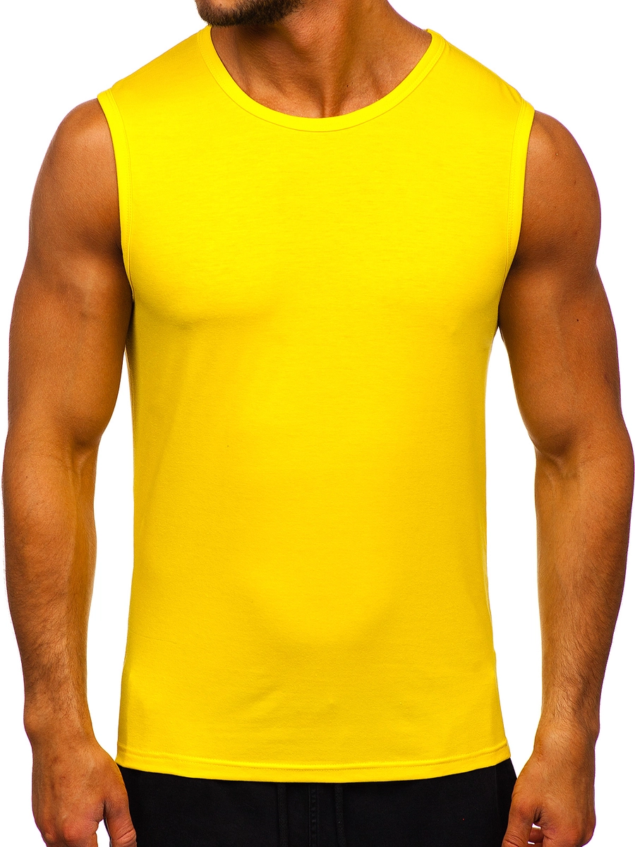Herren Tank Top Gelb-Neon Bolf 99001 - Bolf.de
